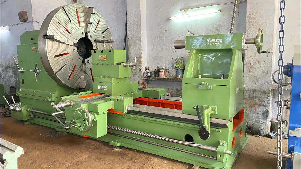 16ft Bigger lathe , 50” bed , 48” centre , 72” Large Dogchuck | kharad ...