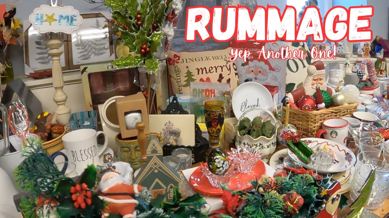 Small Church, TONS Of Stuff! I Filled My Trunk At This Rummage Sale ...