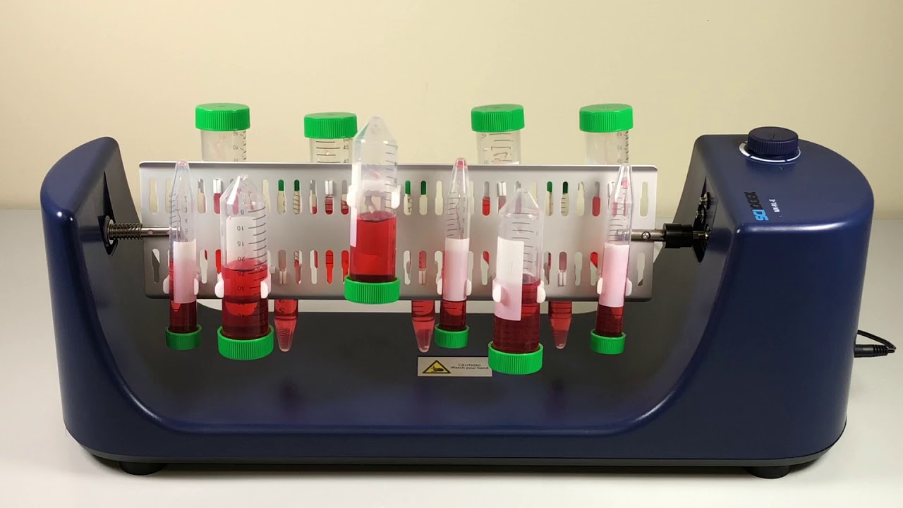 SCILOGEX SCI-RL-E Analog Rotisserie Tube Rotator - YouTube