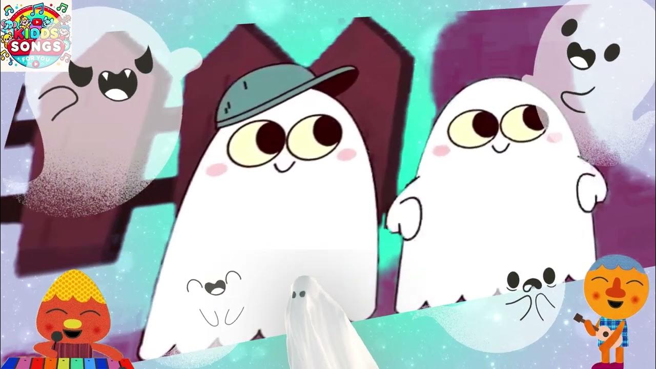 Five little ghosts went out one night | Super Simple Kids Songs for You ...
