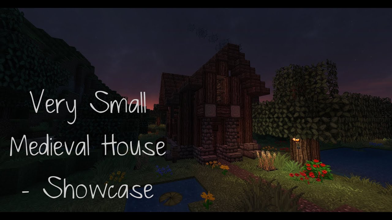 Minecraft - Very Small Medieval Home - YouTube