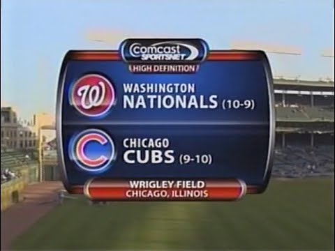 20 - Nationals at Cubs - Monday, April 26, 2010 - 7:05pm CDT - CSN ...