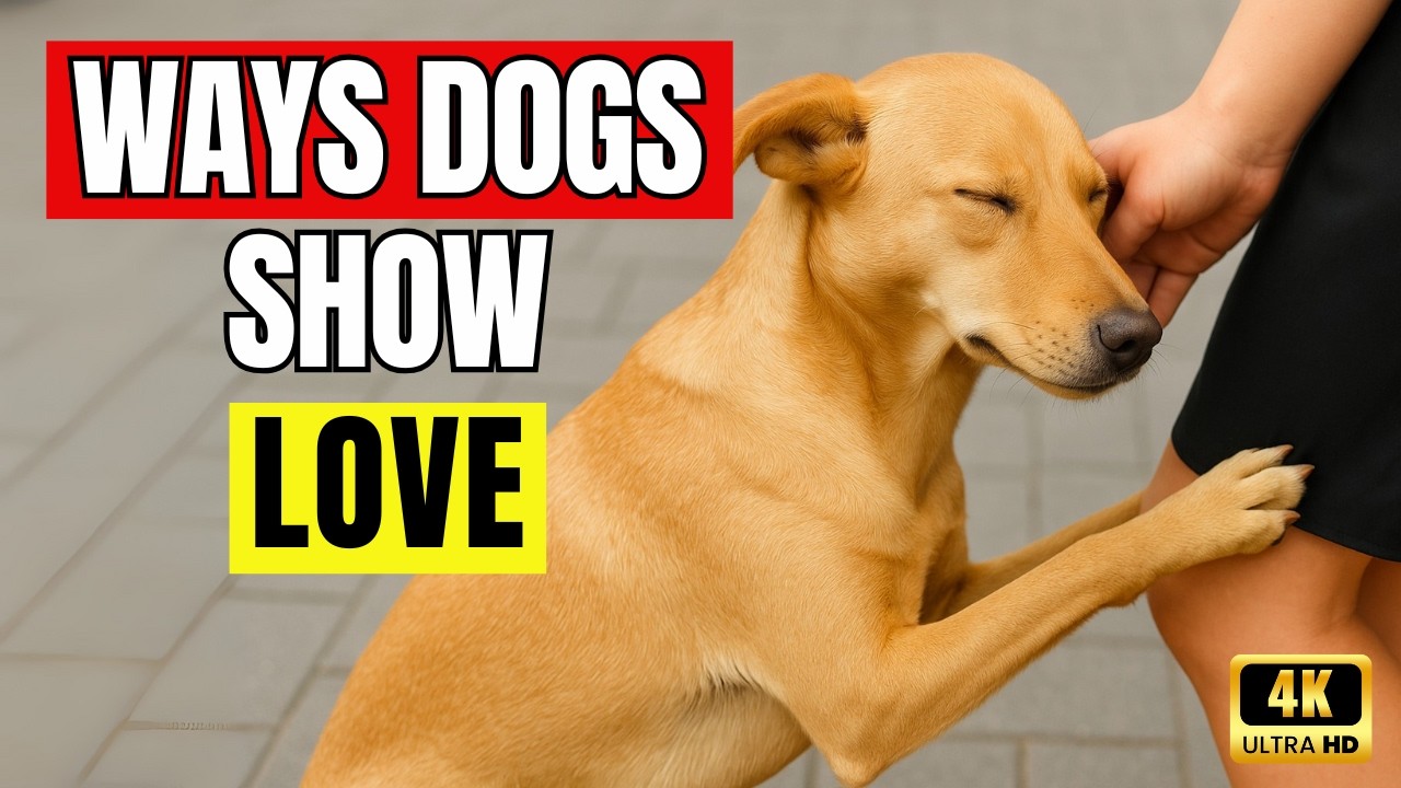 10 Ways Dogs Show Love to Owners (and What They Really Mean) - YouTube
