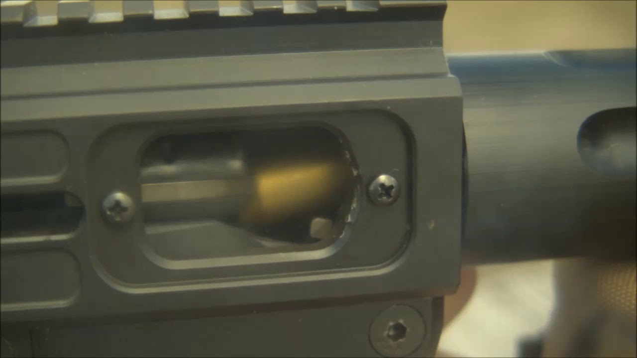 Just Right Carbine, 45 ACP - 1,502 FPS with Chronos 1.4 - YouTube