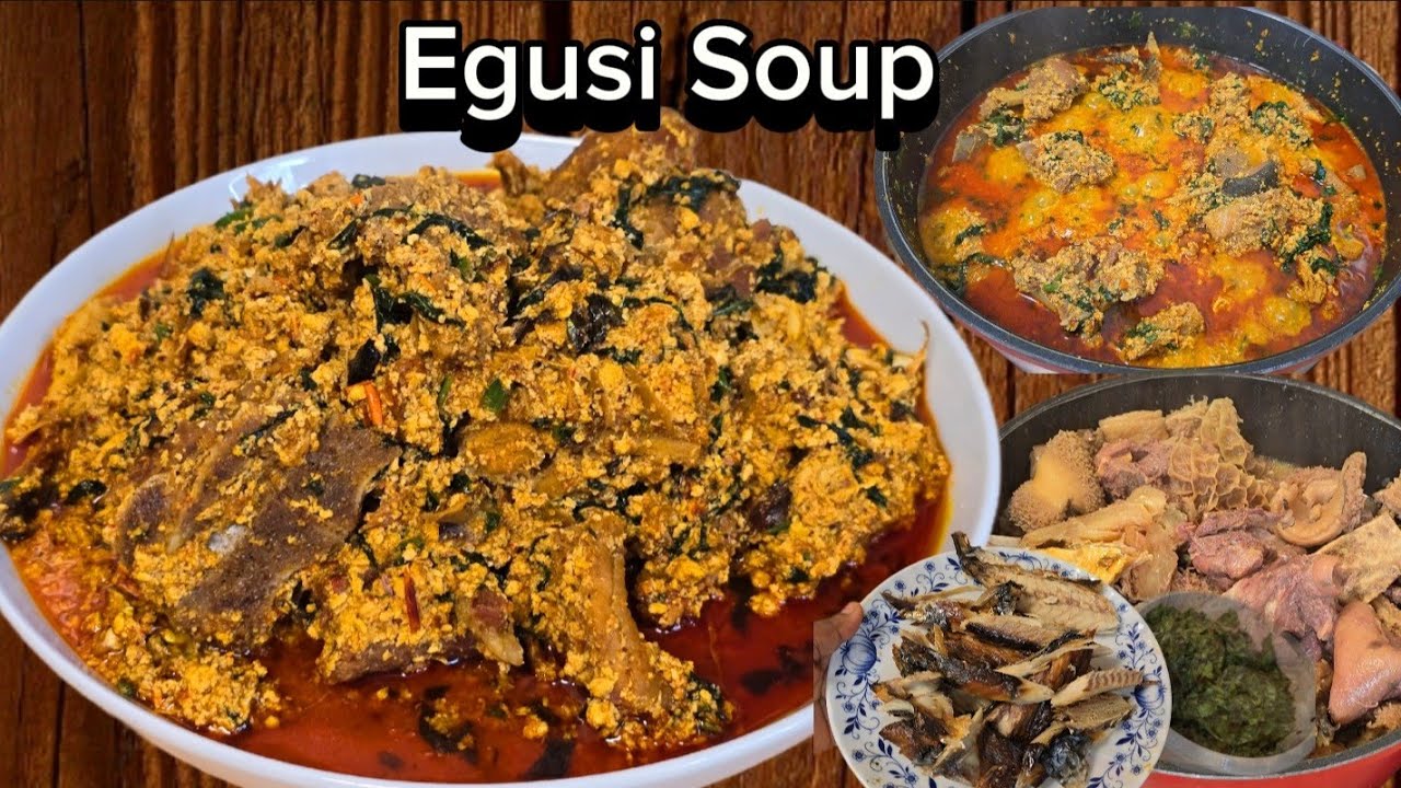 THE BEST NIGERIAN EGUSI SOUP RECIPE/EGUSI SOUP RECIPE/#egusisoup # ...