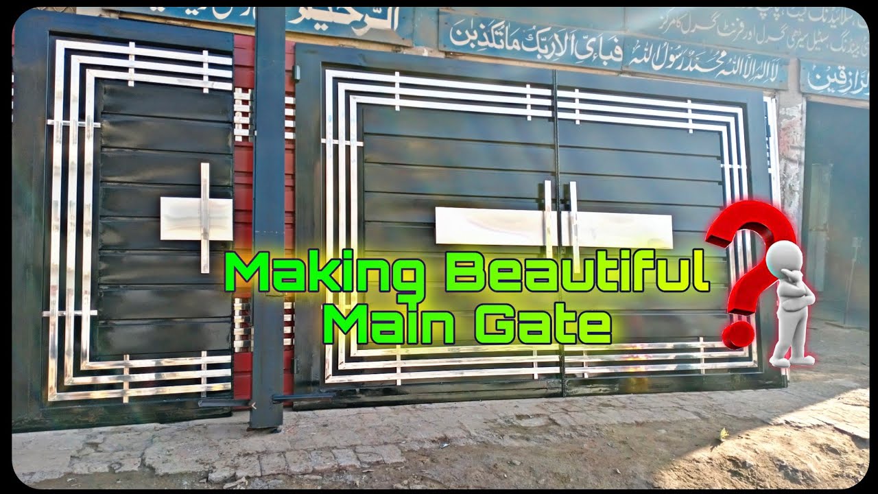 Making of Steel Gate | Full video | Al Rahim Steel Works | how to build ...