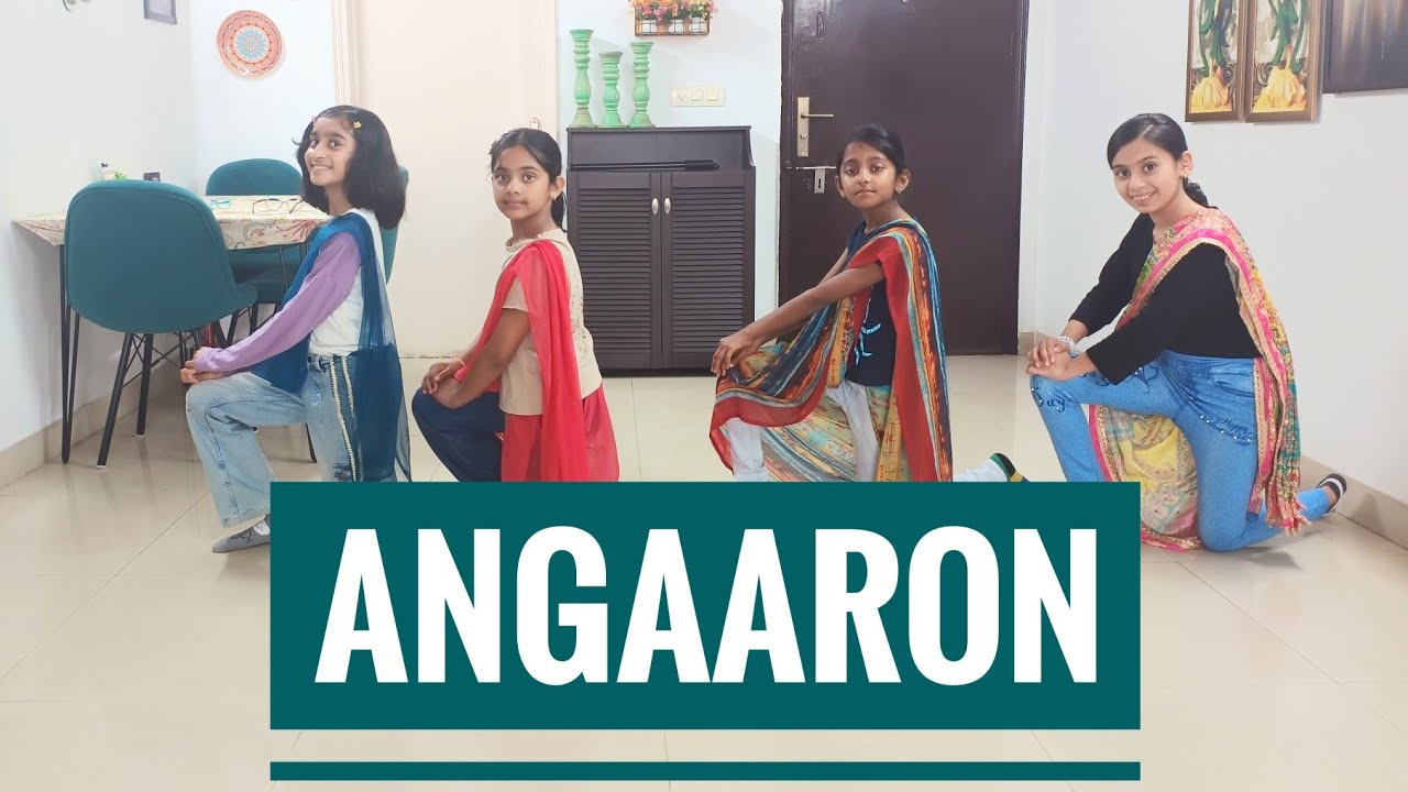 Angaaron l Pushpa 2 l Girls group dance easy choreography l tamil ...