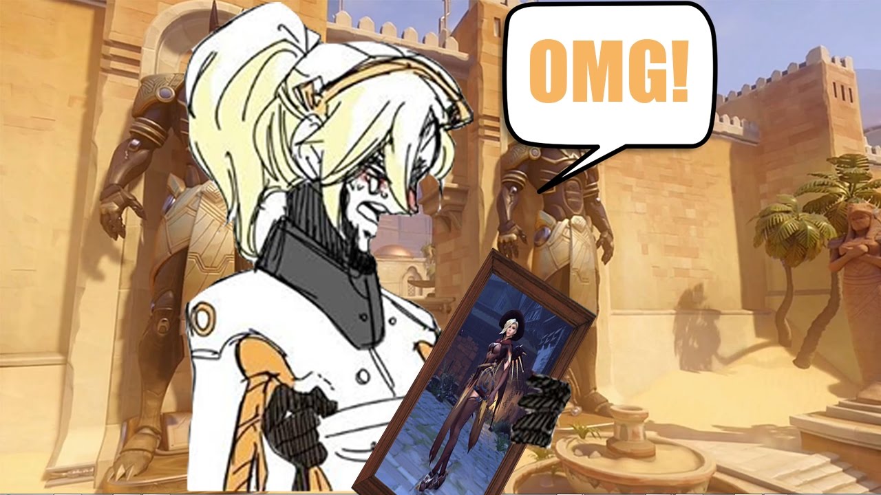 Crying For Mercy Skin | Overwatch Shenanigans w/ Friends! - YouTube