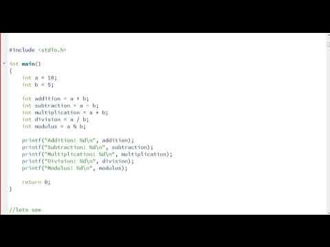 3 Integer airthmetic operations "Mastering C Programming: From Basics to Beyond | [ C_LANGUAGE ...