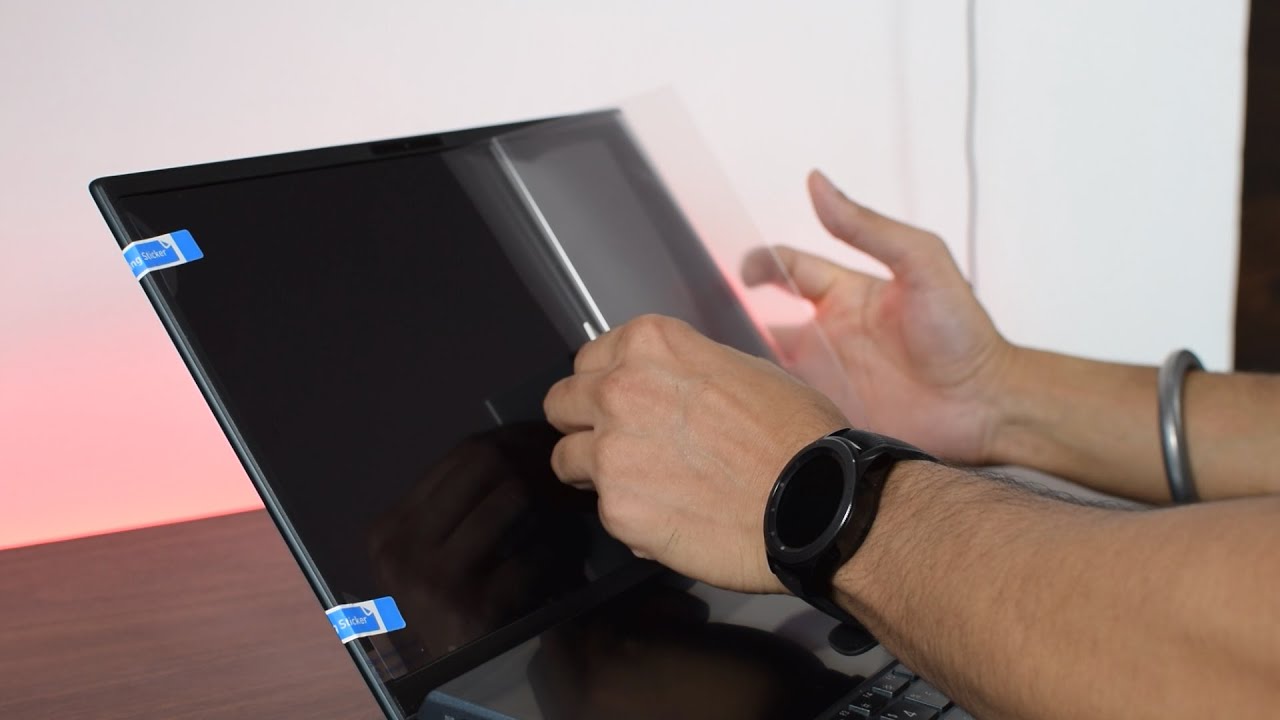 How to Apply a Laptop Screen Protector || FILMEXT || - YouTube