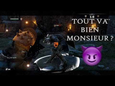 For Honor | AD MORTEM INUMICUS ! | Emissaire 1VS1 - YouTube