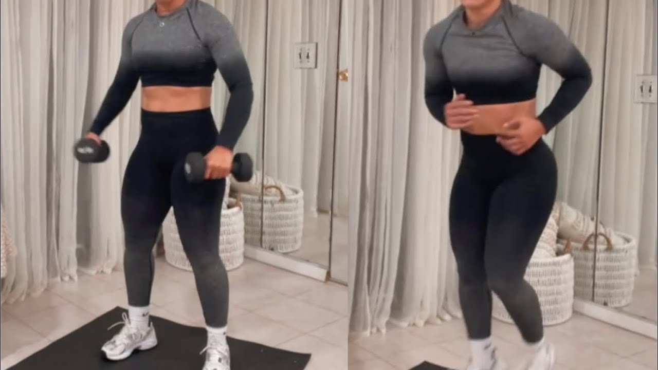 FULL BODY HIT WORKOUT AT HOME DUMBBELL - YouTube