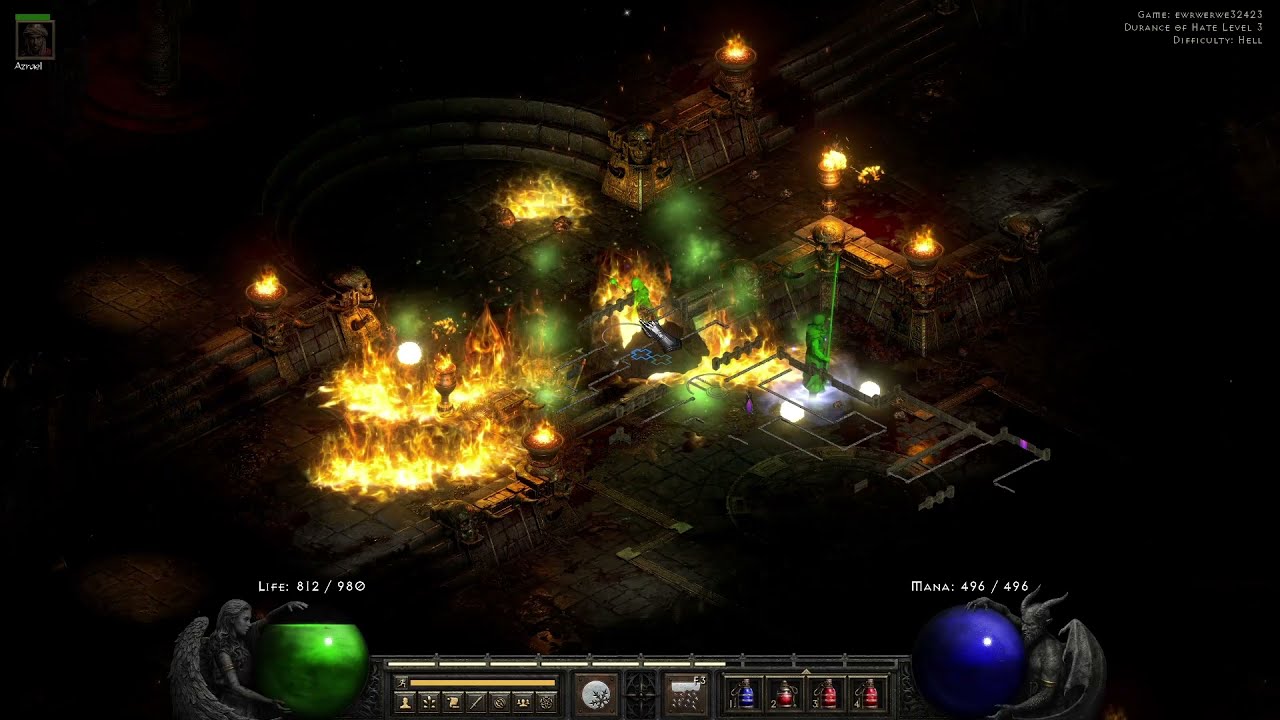 Diablo 2 Resurrected (D2R): Herald of Zakarum and Andariel's Visage ...