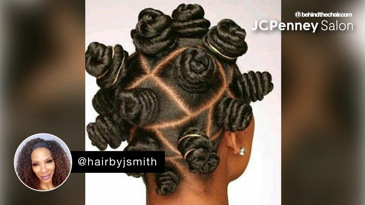 How To Perfect Bantu Knots - YouTube