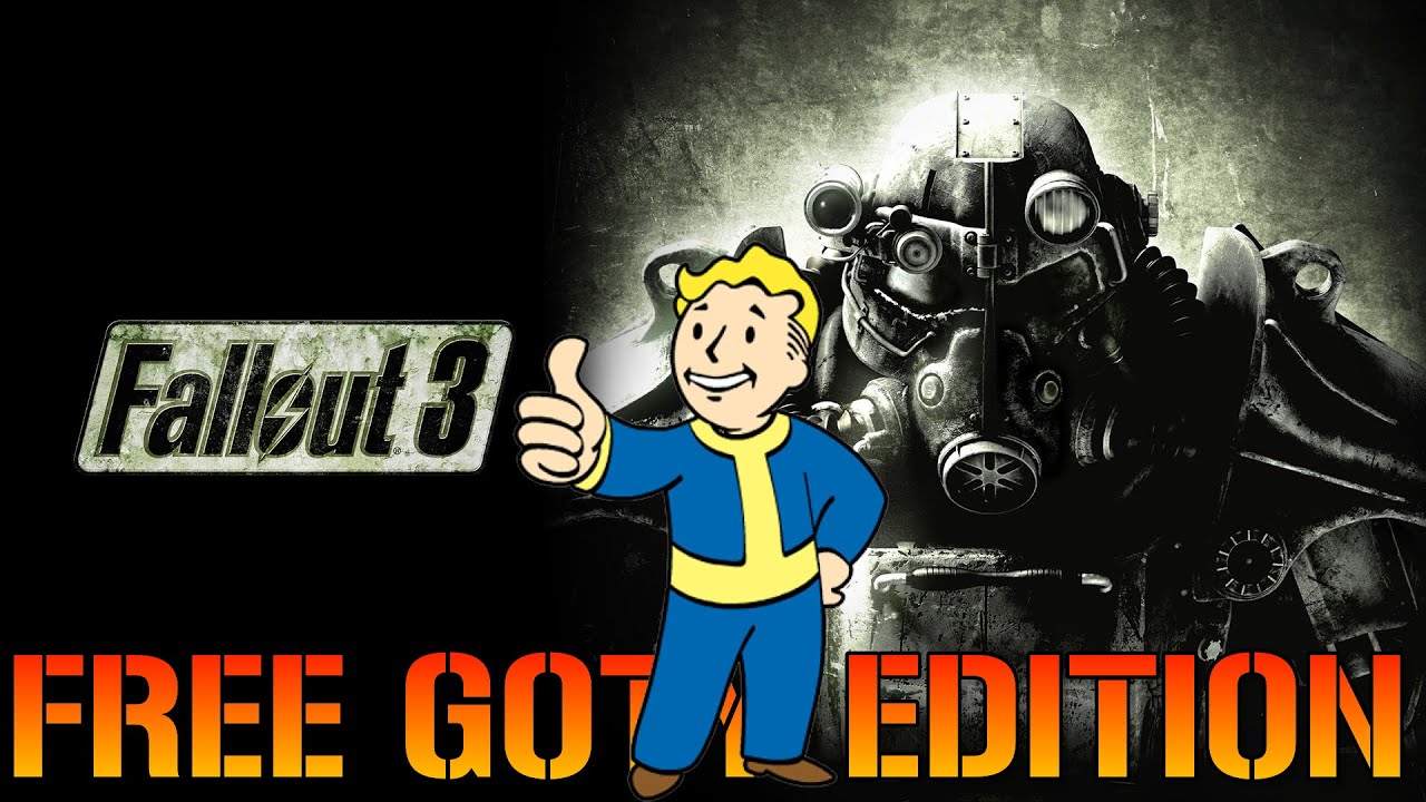 FREE Fallout 3 G.O.T.Y Edition!!! But For Only 24 Hours - YouTube