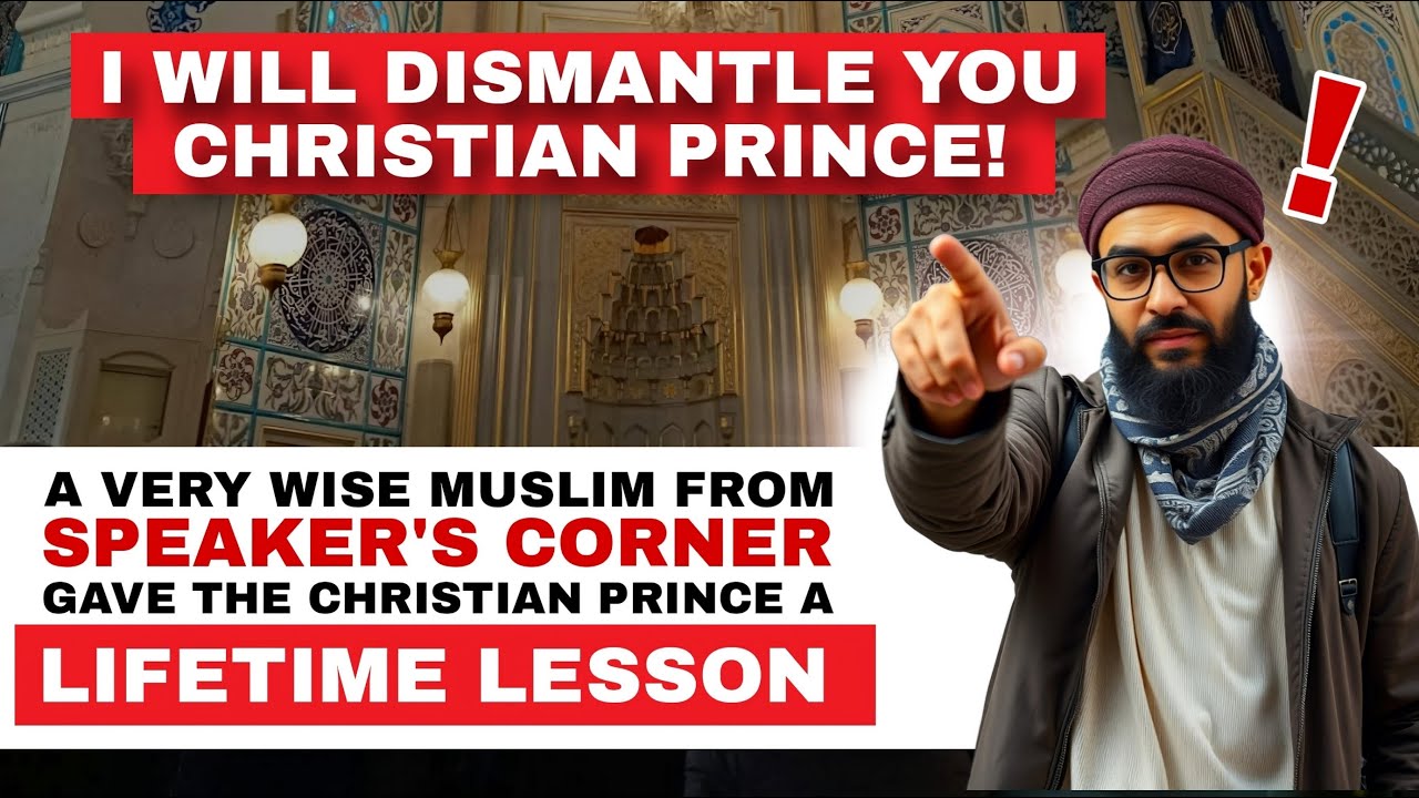 A Very Wise Muslim from Speaker's Corner Gave the Christian Prince a ...