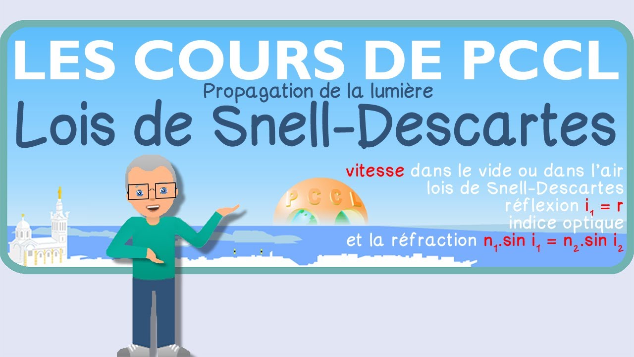 2e - COURS n° 15 - PROPAGATION de la LUMIÈRE Vitesse Lois de SNELL ...