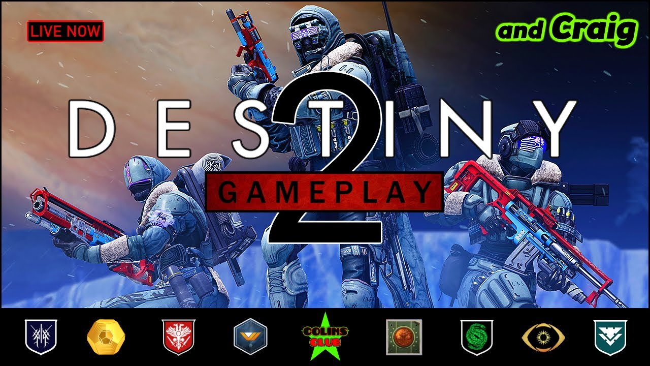 Destiny 2 and Craig - REACHED LEGEND COMP! PvE & PvP Gameplay - Live ...