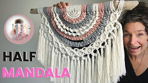 Macrame Wall Hanging Tutorials - YouTube