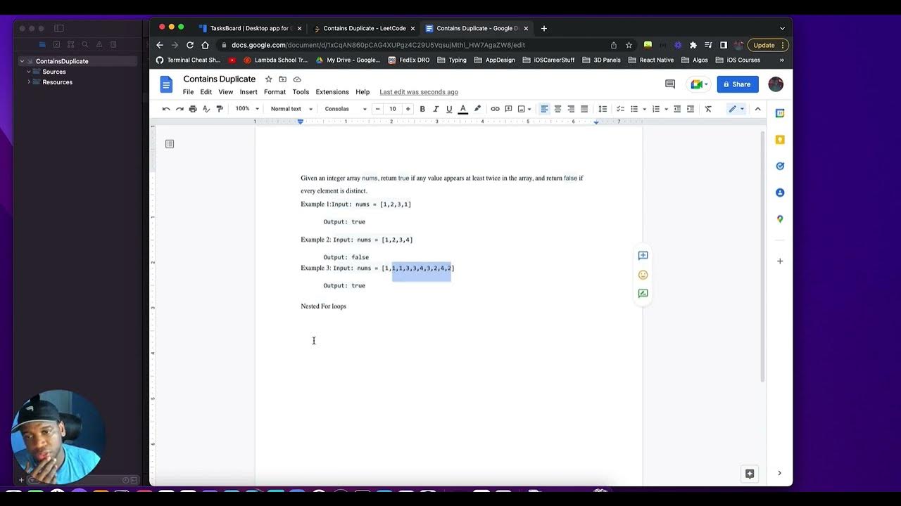 Contains Duplicate | Leetcode 217 | Solved in Swift - YouTube