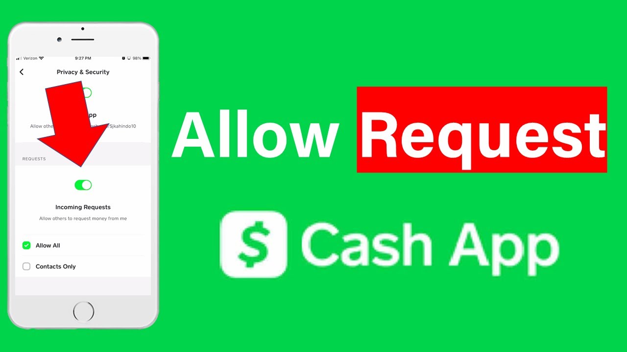 Only Allow Requests From People You Know CashApp - YouTube