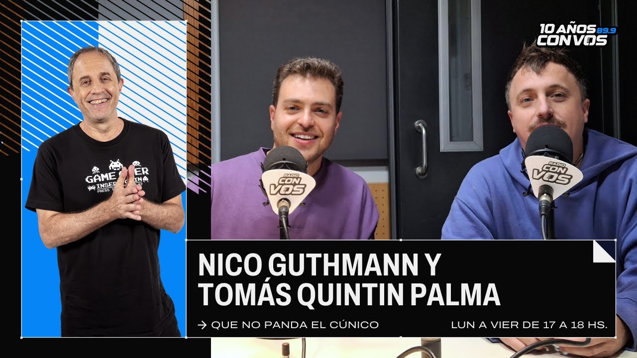 Nicolas Guthmann y Tomás Quintin Palma en 'Que no panda el cunico' - YouTube