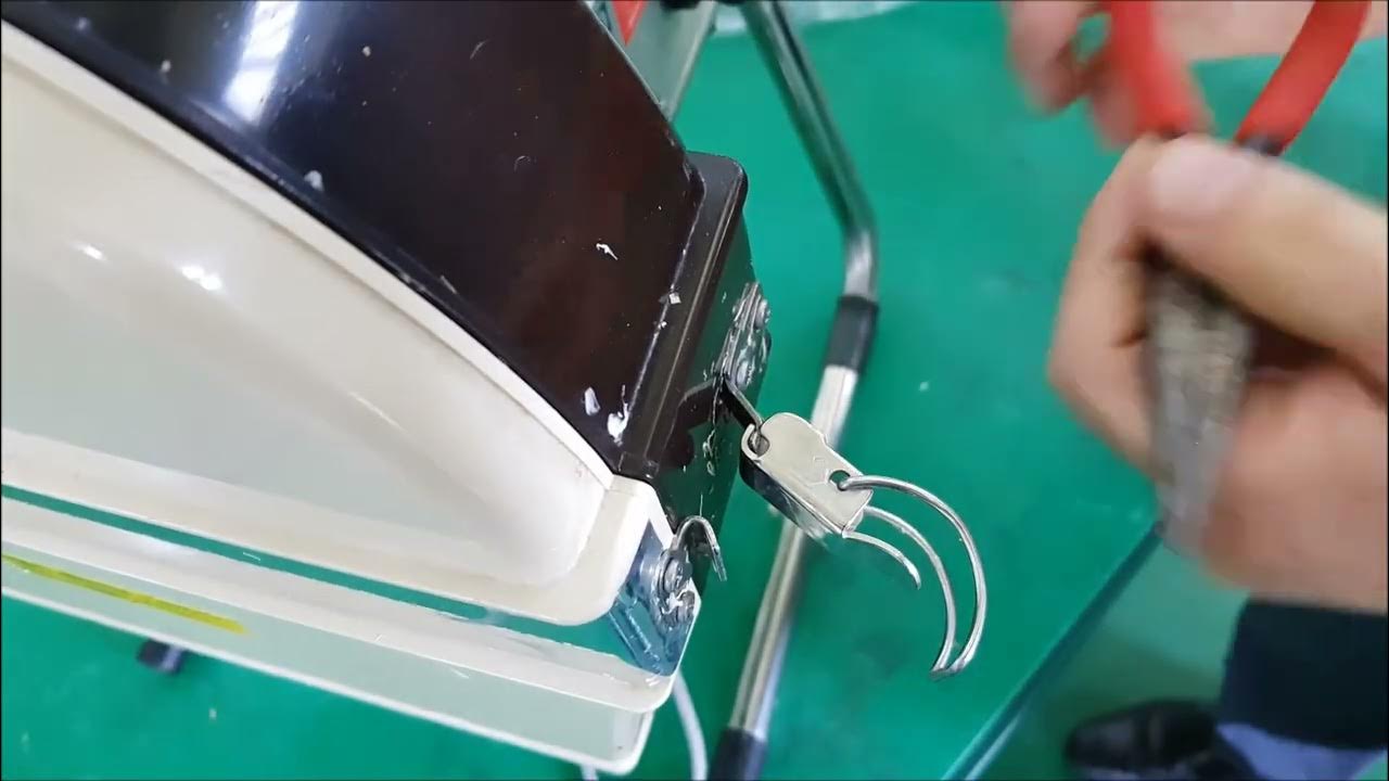 KB-745E 도어록(매미고리) 수리방법 - YouTube