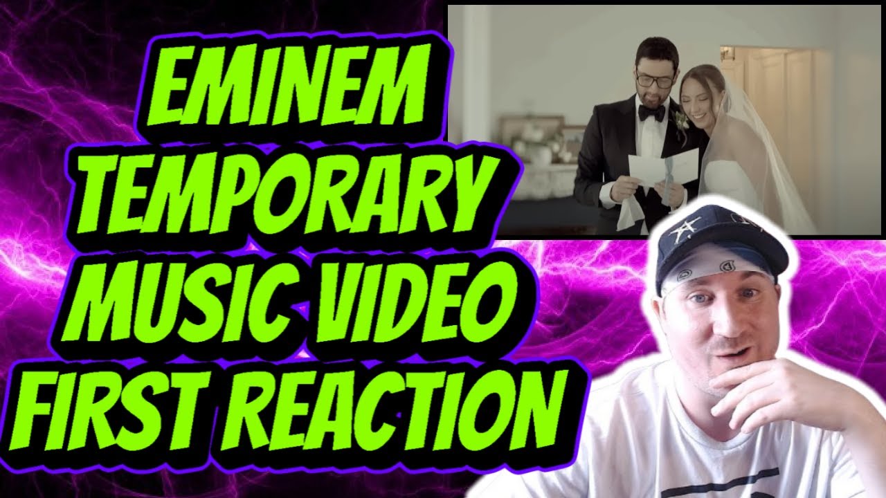 EMINEM ABOUT TO MAKE US CRY | TEMPORARY MUSIC VIDEO REACTION - YouTube