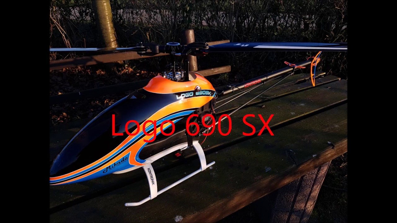 Logo 690 SX mit Pyro 700 - YouTube