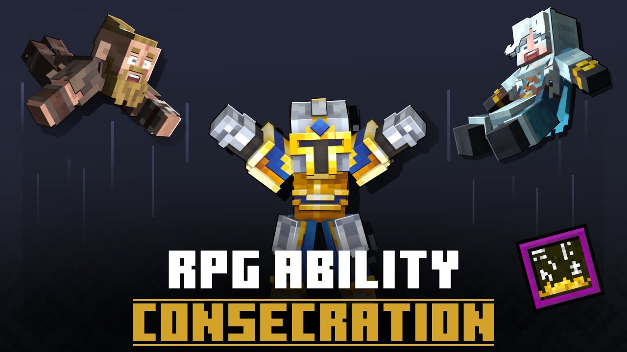 Consecration - Ability Showcase (Minecraft MOBA) - YouTube