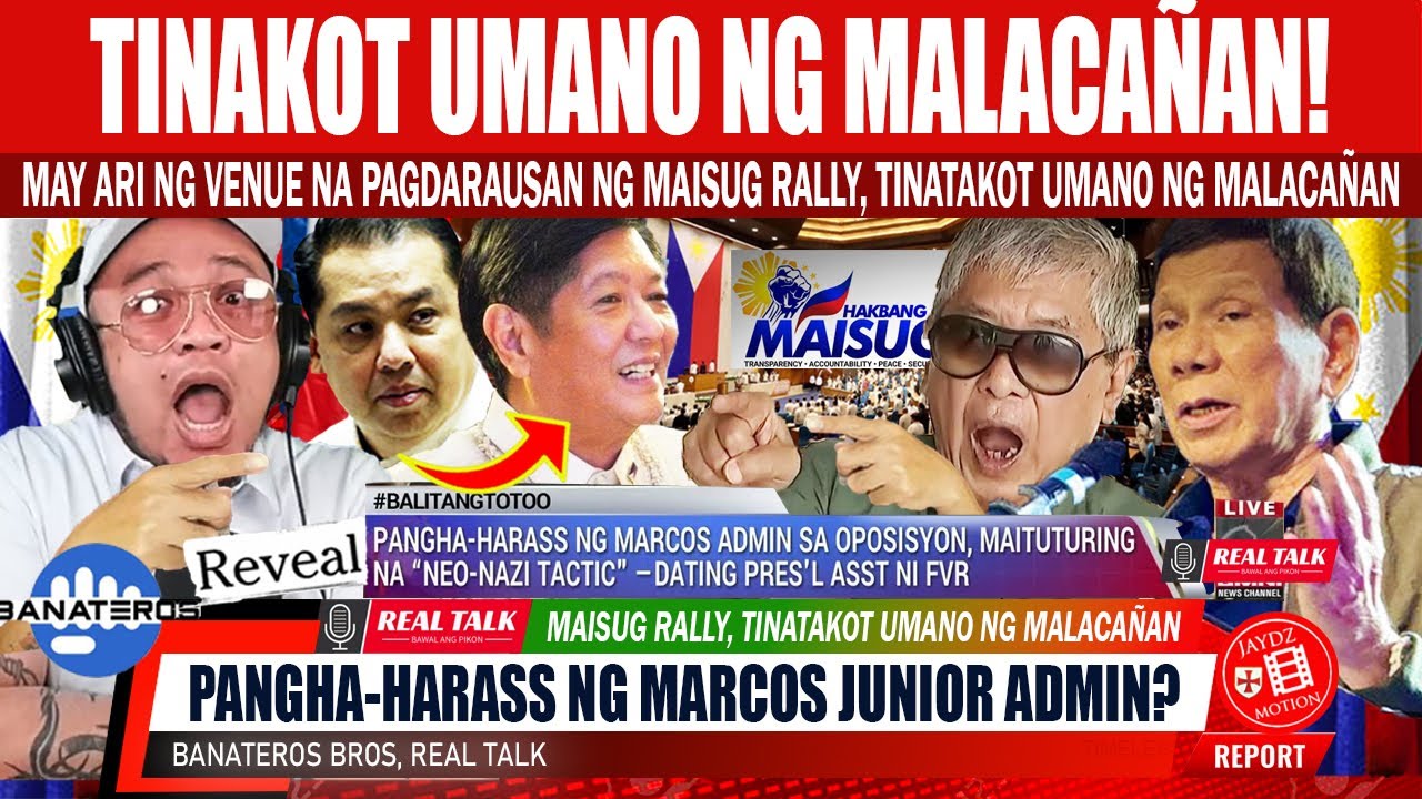 MAISUG PEACE RALLY SA BULACAN, SINABOTAHE!? BINANATAN NG MALACAÑAN ...