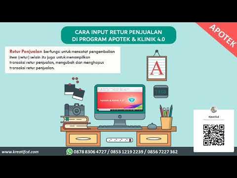 Cara Input Retur Penjualan di Program Apotek & Klinik 4.0 - YouTube