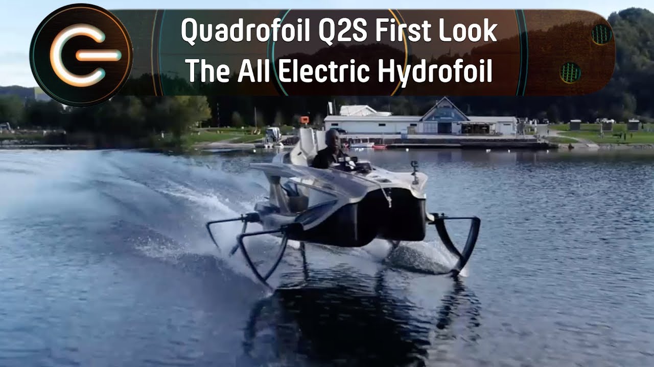 Quadrofoil Q2S - All Electric water transport | The Gadget Show - YouTube