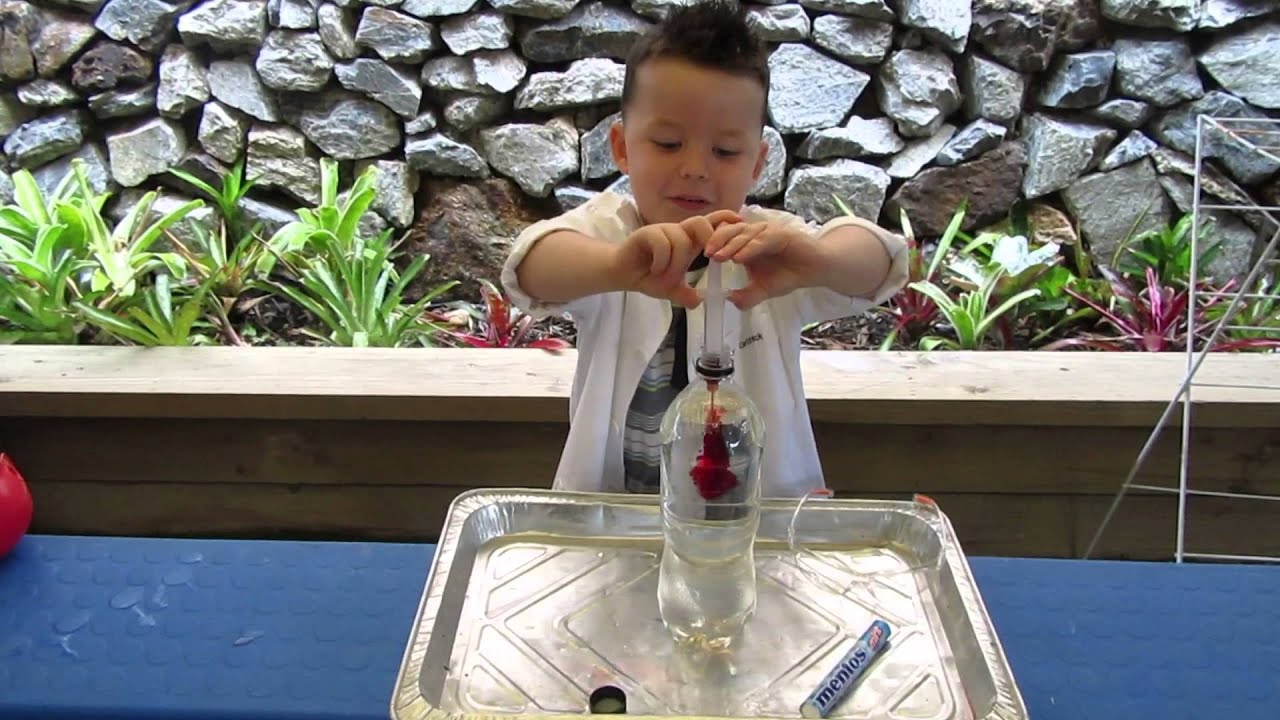 A Lemonade Volcano - YouTube