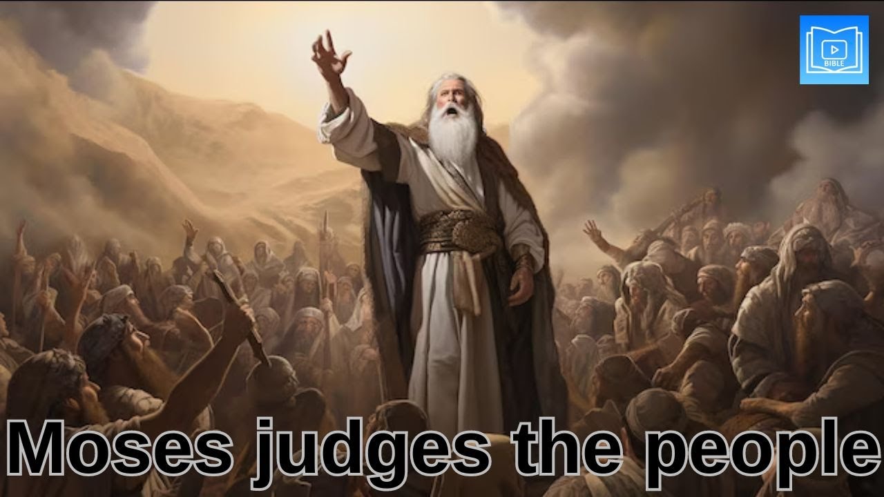 Moses judges the people. BIBLE. Exodus 18. - YouTube