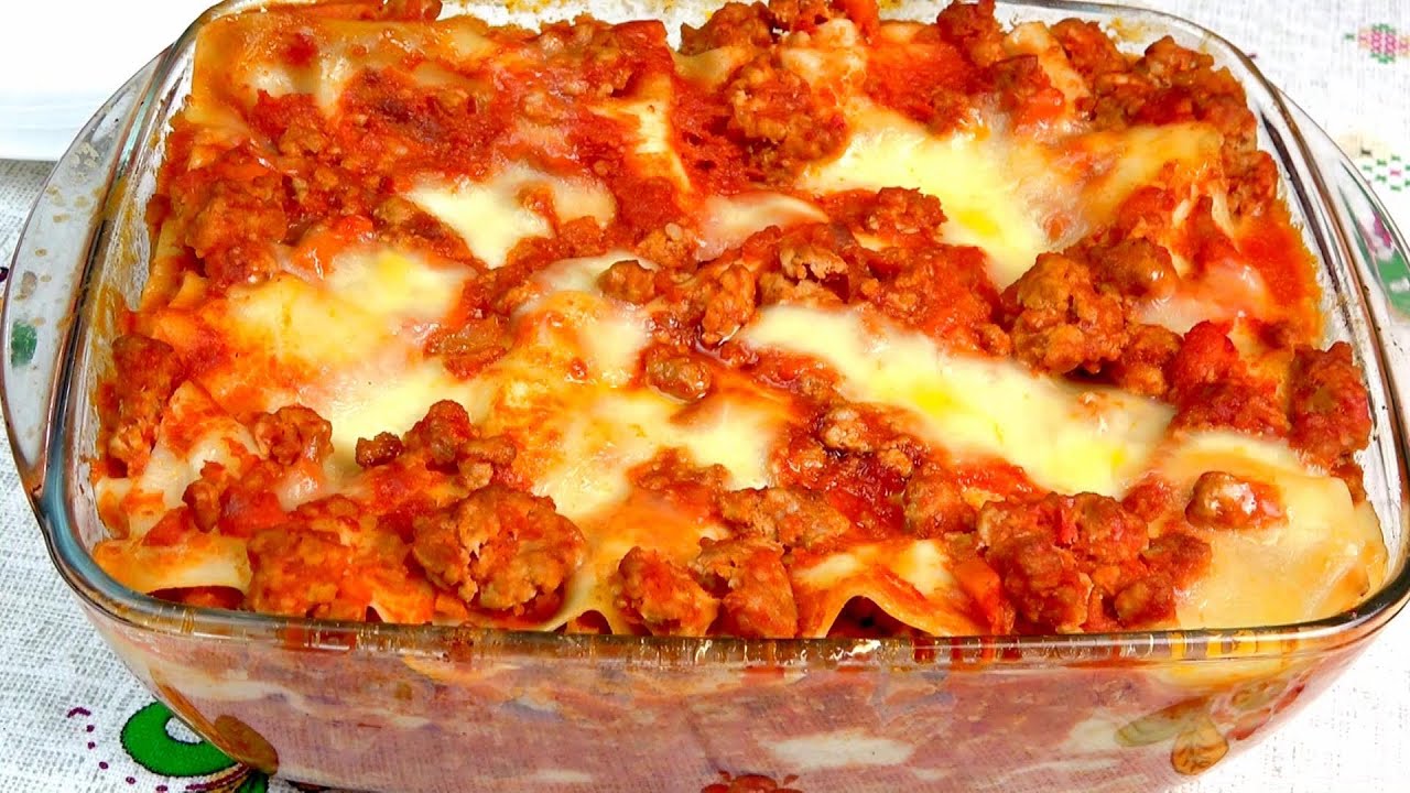 Non ci credevo finché non l'ho visto! LASAGNA CLASSICA !Ricetta che ...