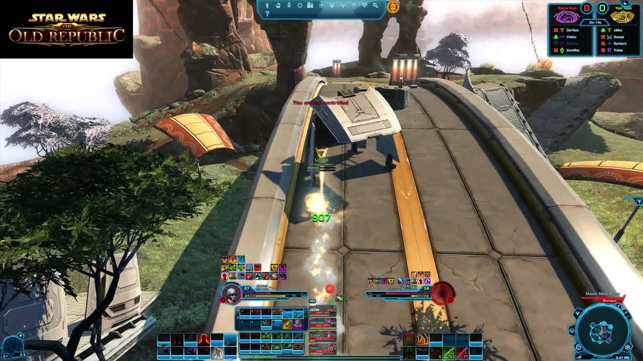 SWTOR T3 M4 Mini PvP Operative Medicine 2015 05 09 5/5 Makeb Mesa Arena ...