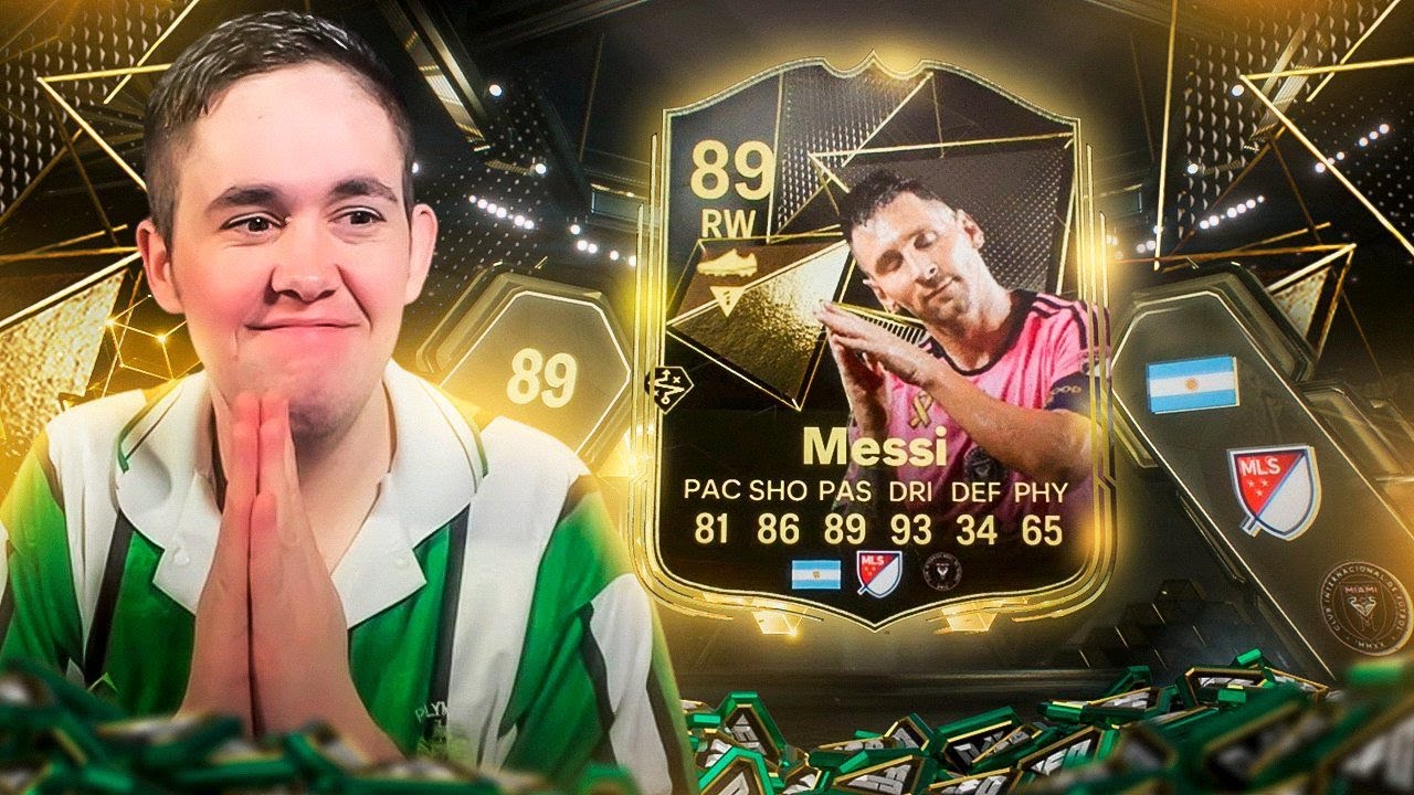 OMG I PACKED INFORM MESSI IN A 7.5K PACK!!! - YouTube