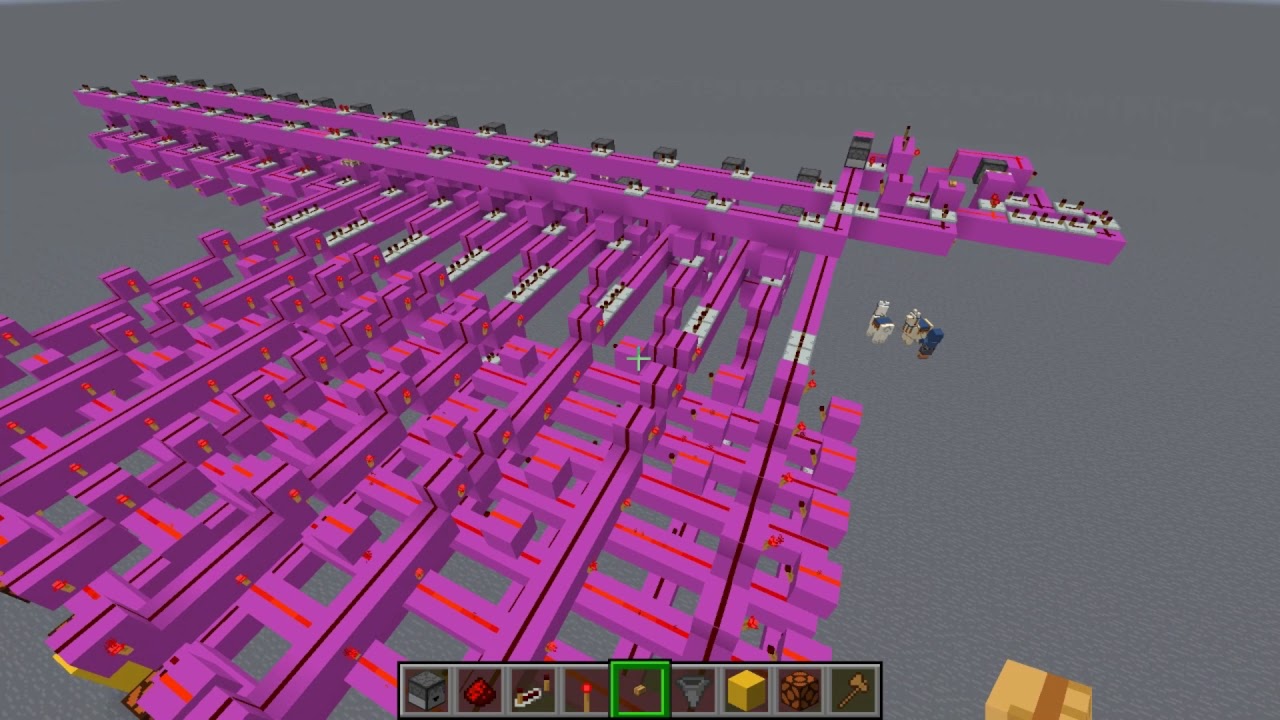 Minecraft Double Dabble Binary To BCD Converter YouTube Minecraft Double Dabble Binary To BCD Converter YouTube