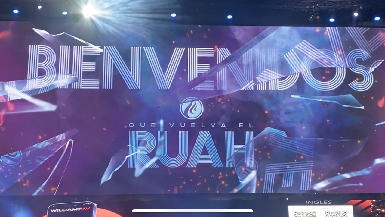 QUE VUELVA EL RUAH (Congreso Mundial de Avivamiento 2023) - YouTube