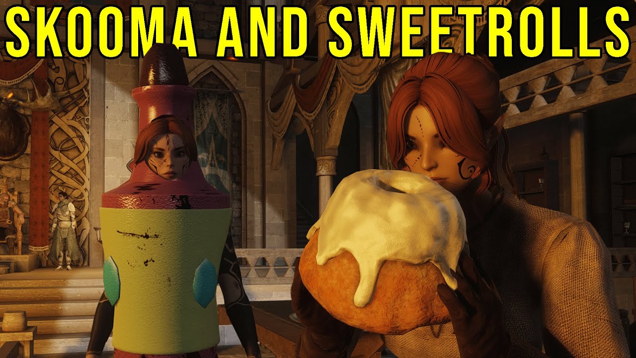 Making Sweetrolls And Drinking SKOOMA | IRL Cooking Stream - YouTube