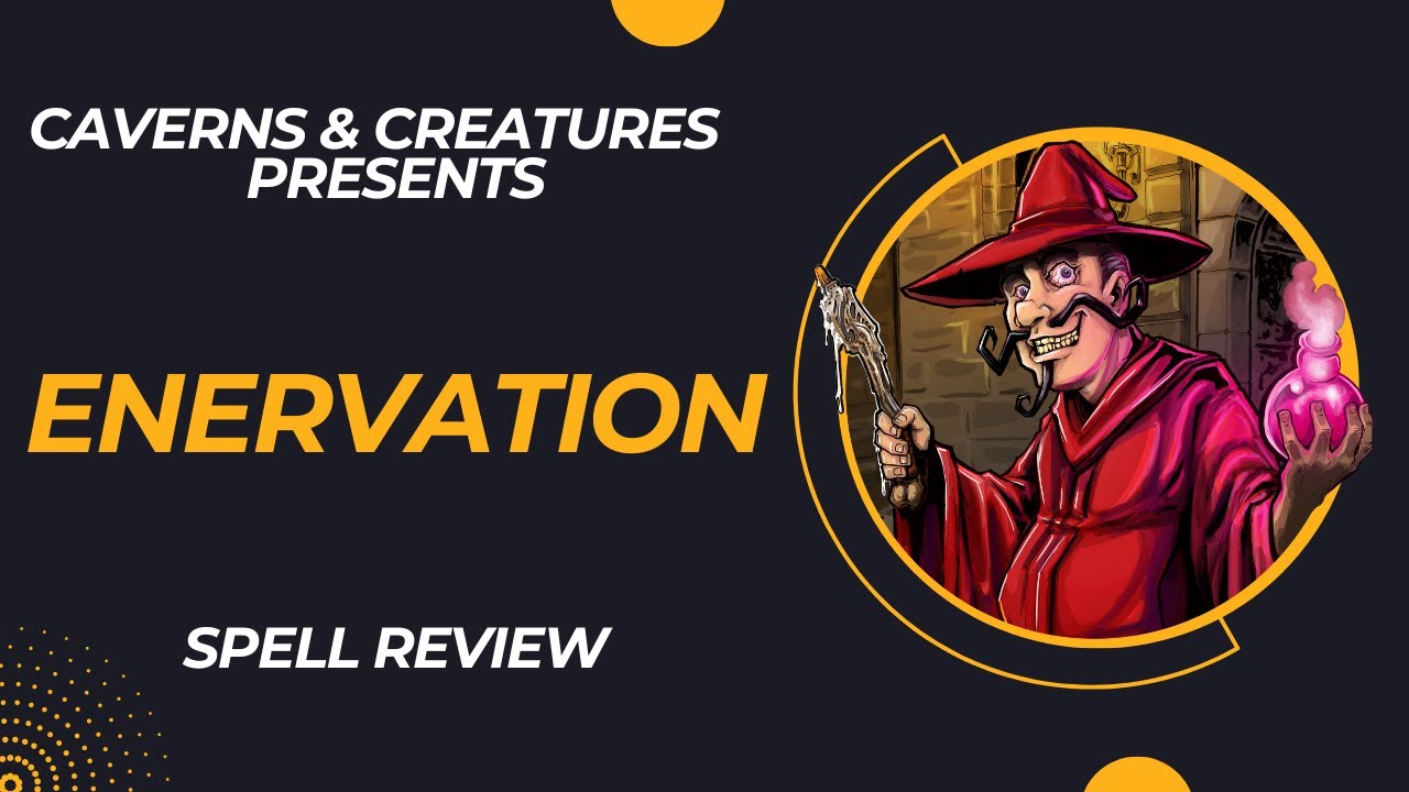 Enervation 5e: Suck Harder, Not Smarter - YouTube
