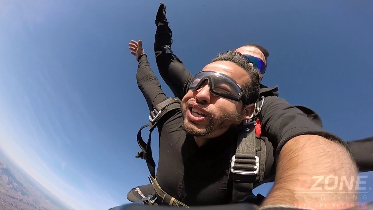 ISRAEL CORTES GONZALEZ's DZONE Tandem skydive at Skydive Idaho! - YouTube