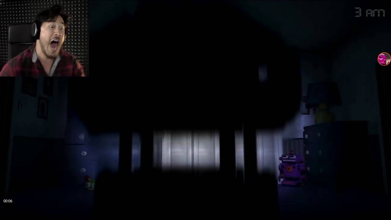 FNAF 4 Nightmare Cupcake Jumpscare Ft. Markiplier - YouTube