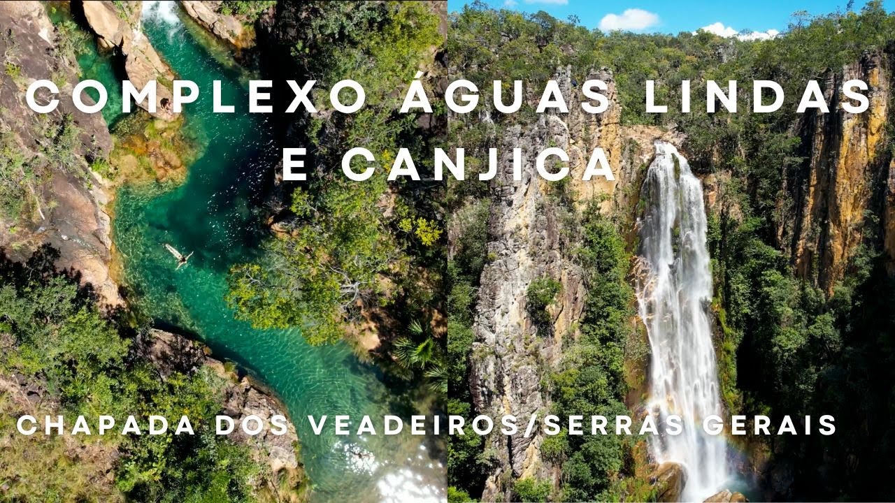 Complexo CANJICA, Poço ÁGUAS LINDAS e Piscina de BORDA INFINITA ...