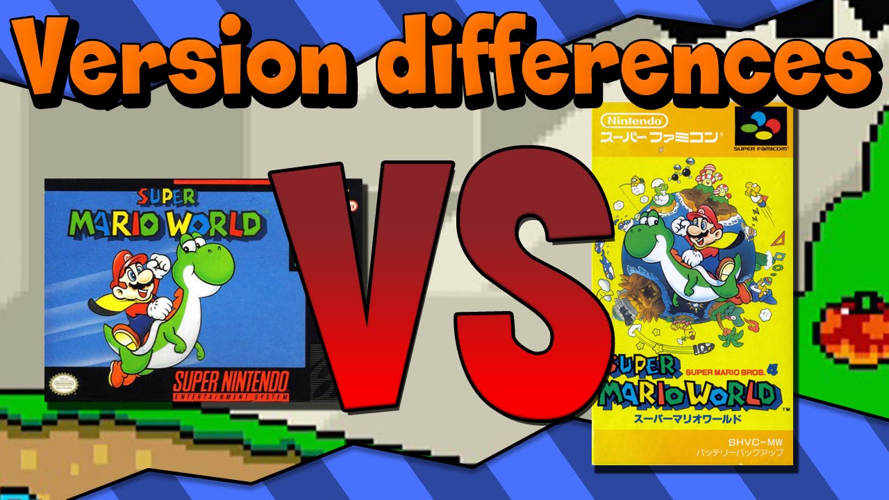 Version Differences - Super Mario World (Recut) - YouTube