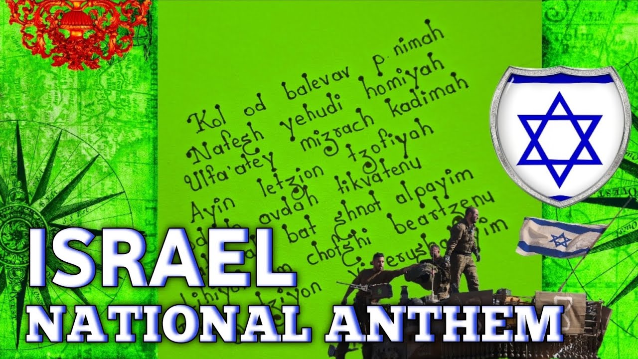 NATIONAL ANTHEM OF ISRAEL 🇮🇱 - YouTube