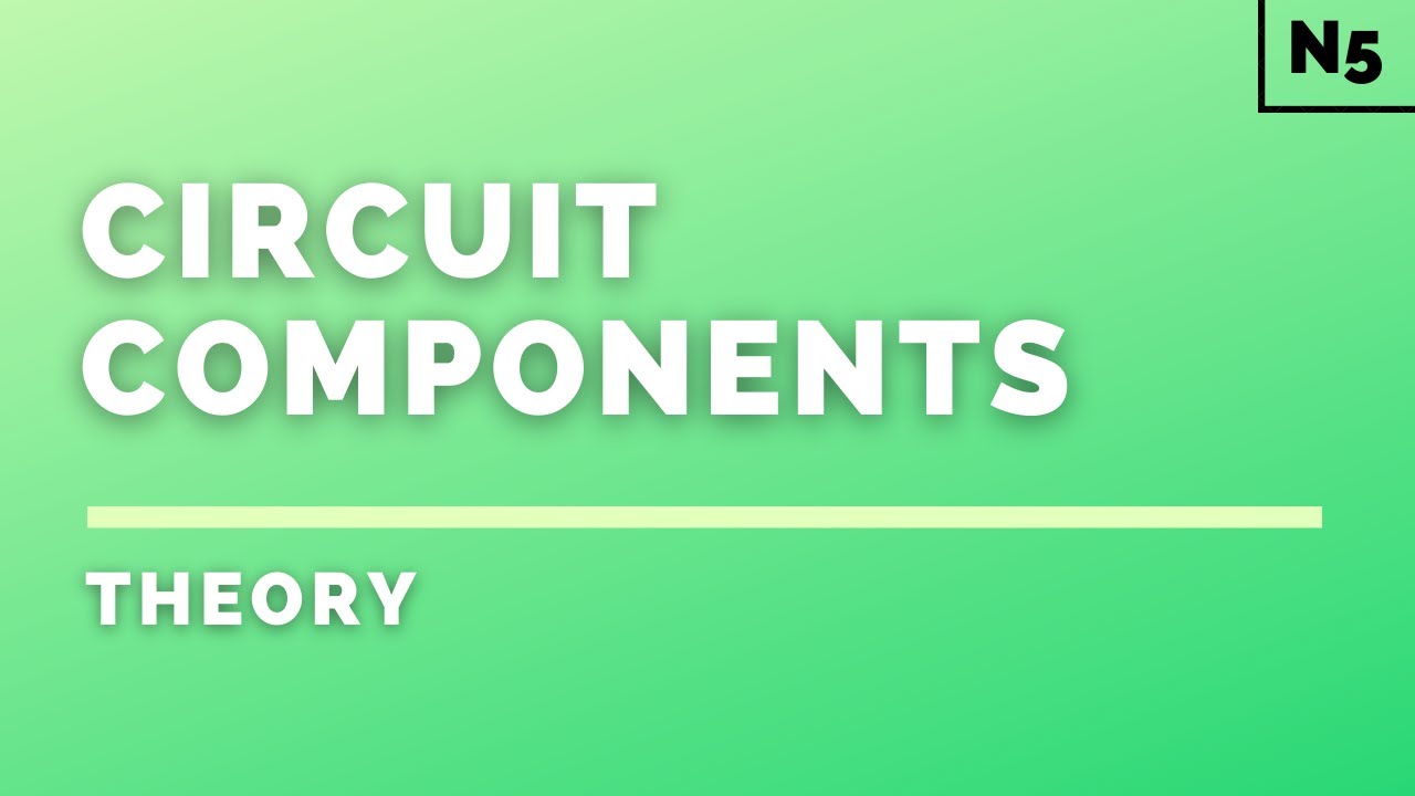 National 5 Physics | Electricity | Circuit Components | THEORY - YouTube