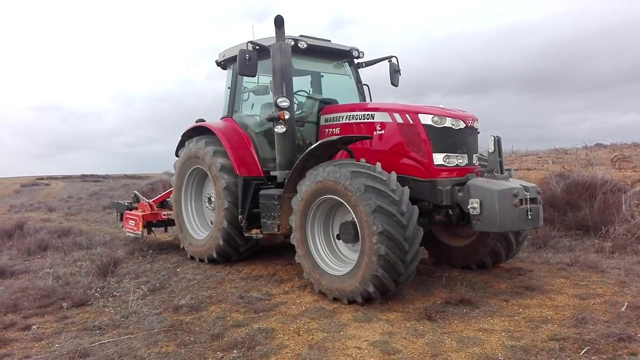 massey ferguson 7716 dina 6 - YouTube