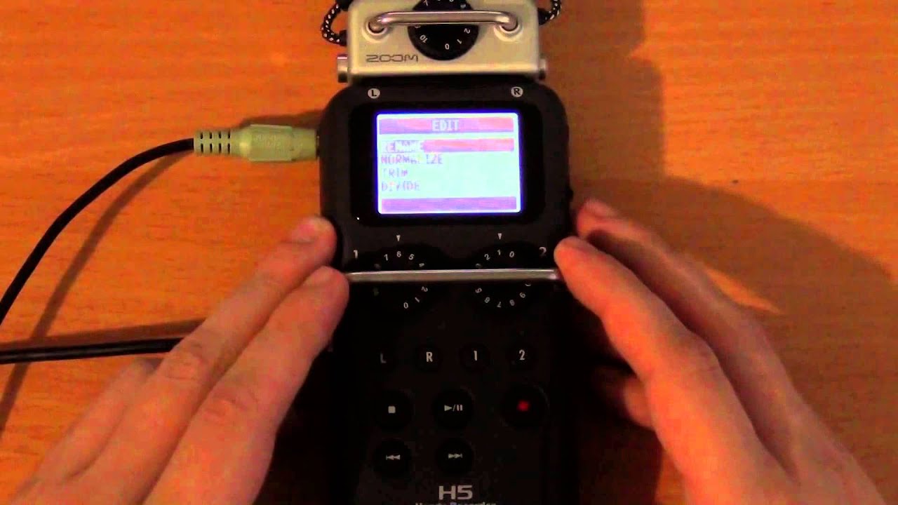 Zoom H5 и минусовки - YouTube